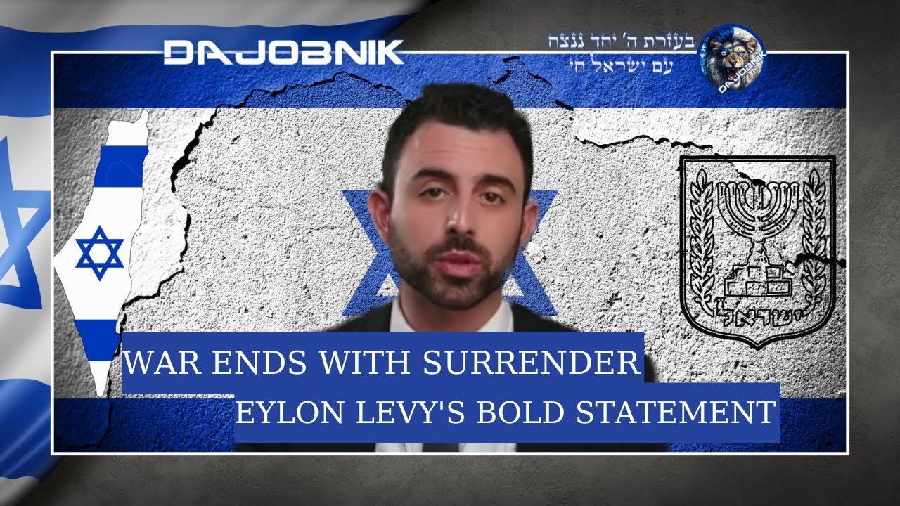 Israeli Spokesperson Eylon Levy on Hamas: 'If They Surrender, War Ends ...