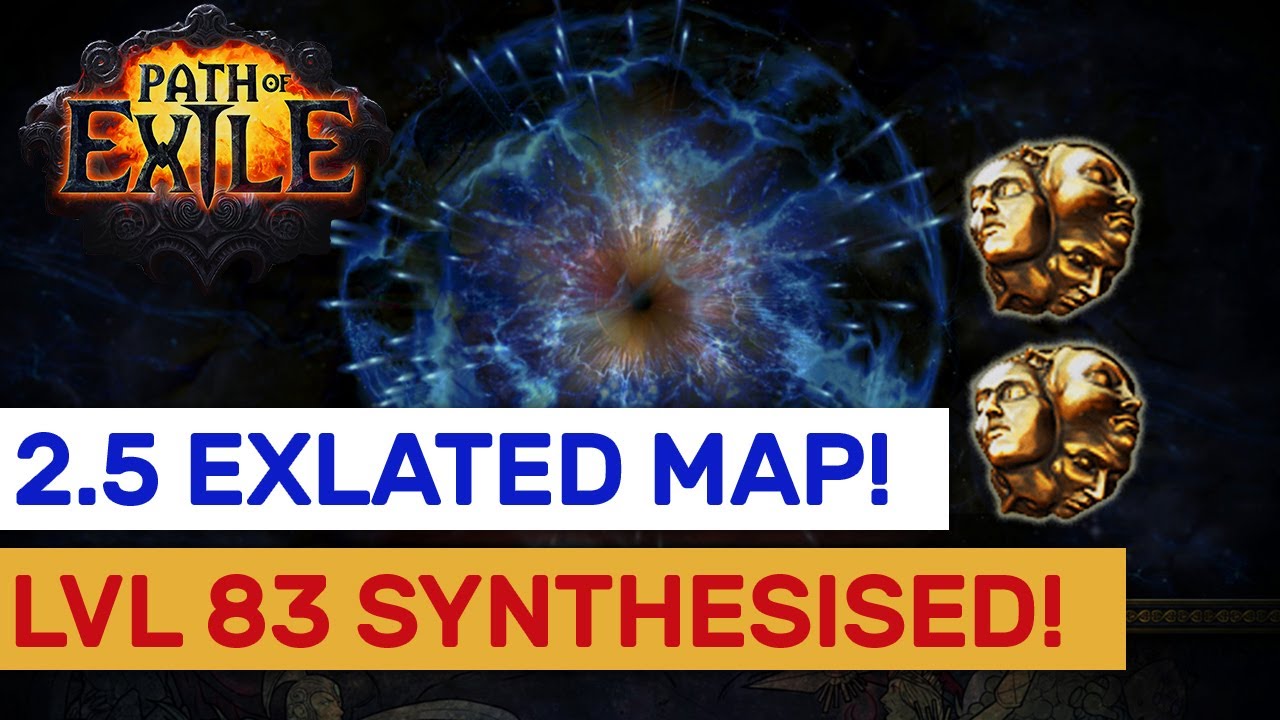 2.5 Exalted Map Profitable? Most Expensive Map Over Rated?! | POE ...