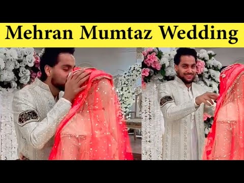 Cricketer Mehran Mumtaz Wedding Video ! Mehran Mumtaz Nikkah Ceremony ...