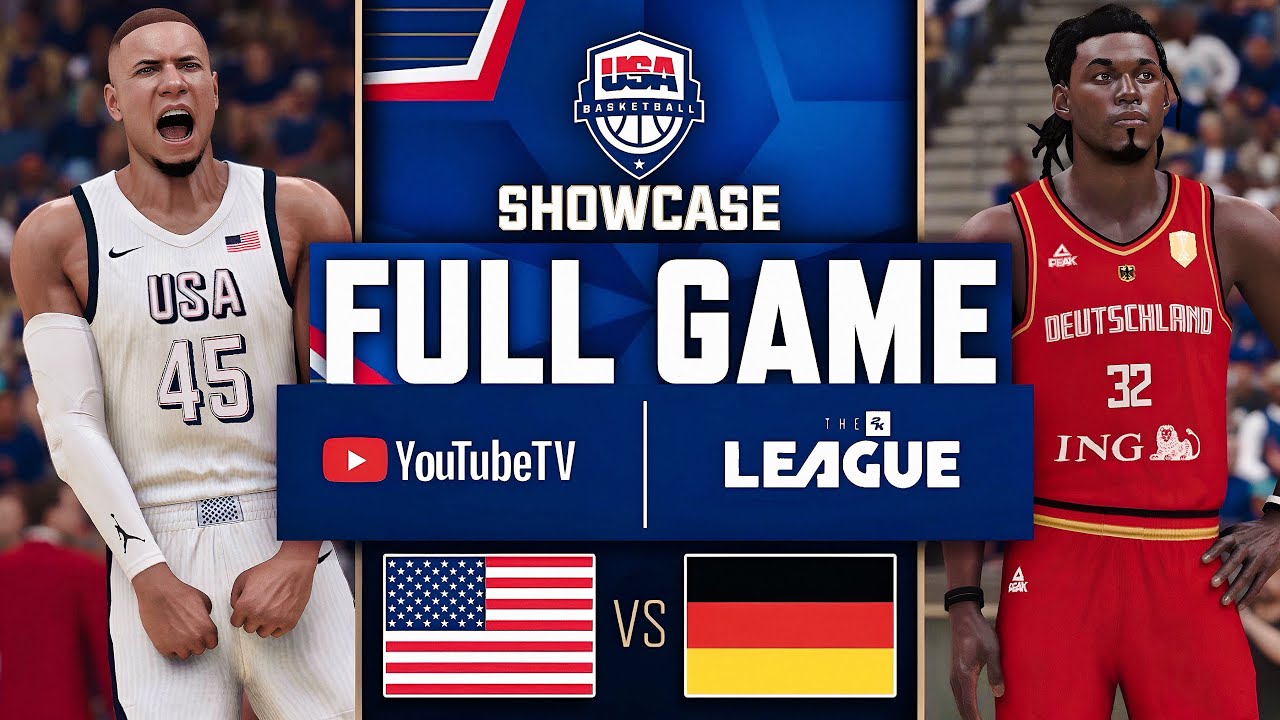 USA vs Germany | USAB SHOWCASE | FULL GAME | July 22, 2024 - YouTube