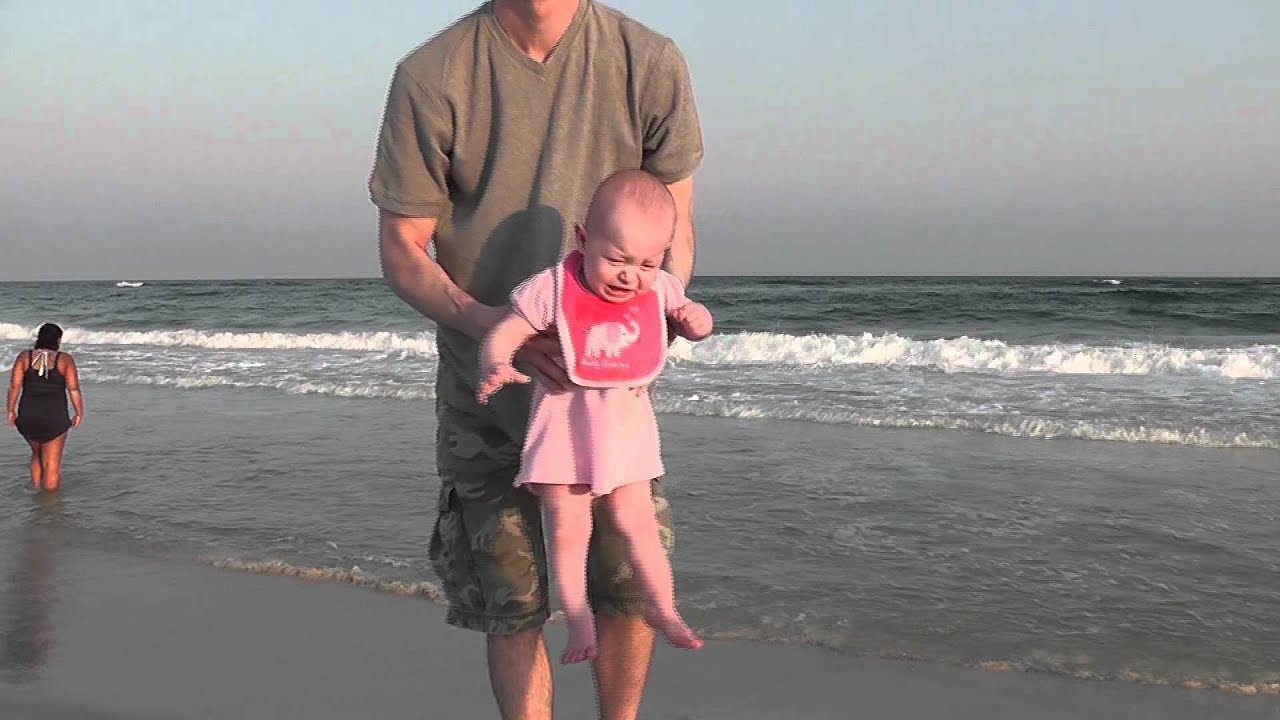 Emma at the Beach. - YouTube