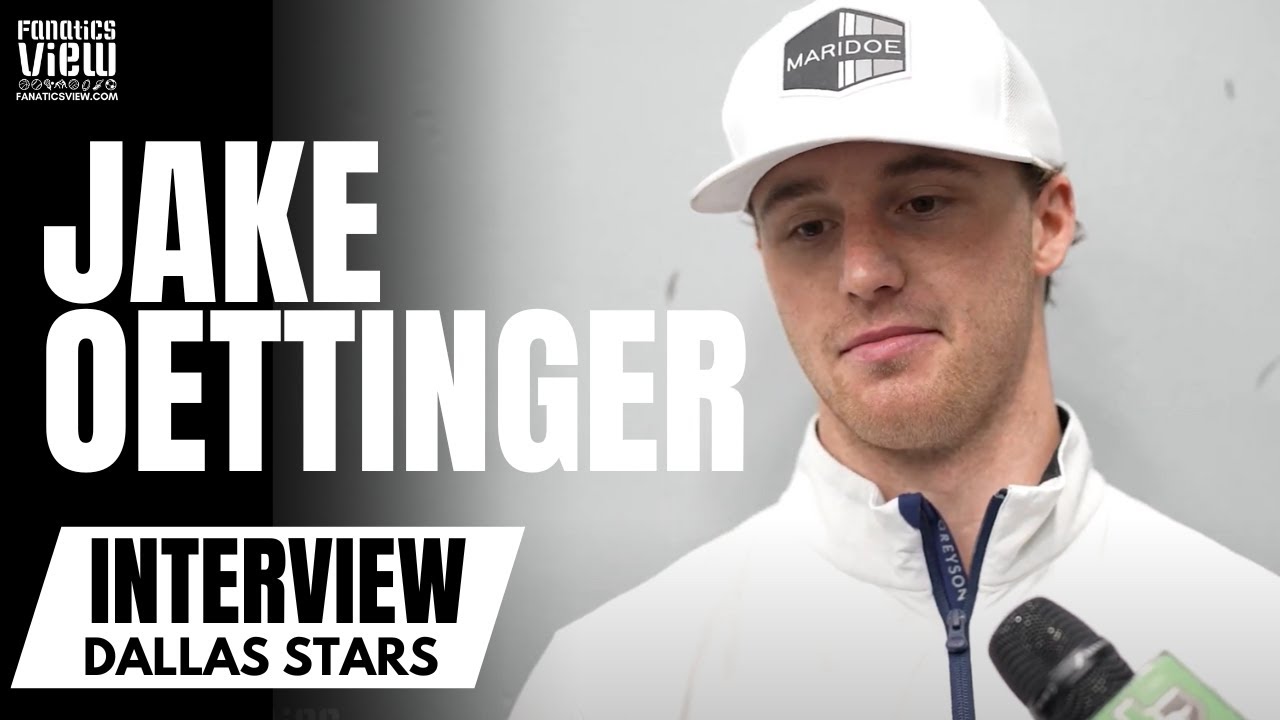 Jake Oettinger on Dallas Stars vs. VGK Series: "If We Want To Be The ...