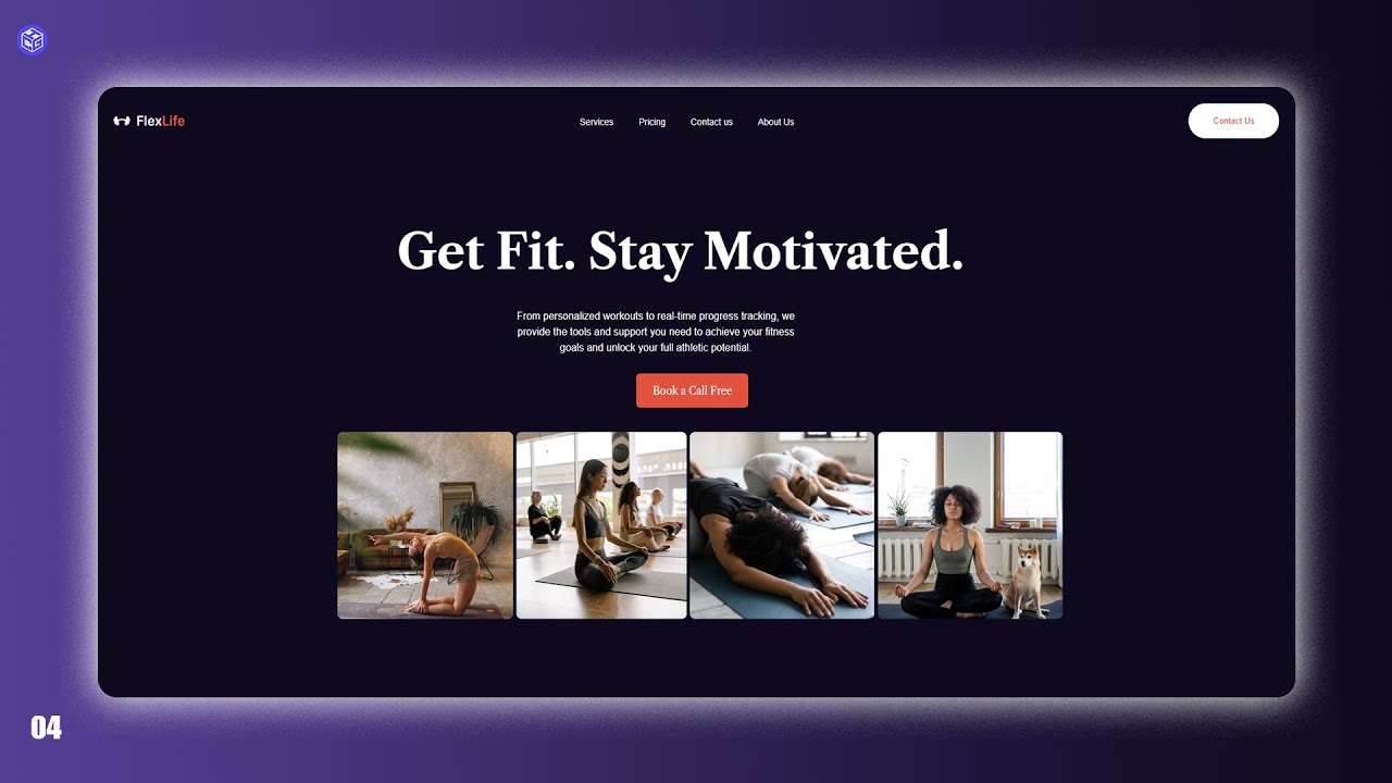 Create Unique Landing Page using HTML & CSS - CodeGenius Hub | #html # ...