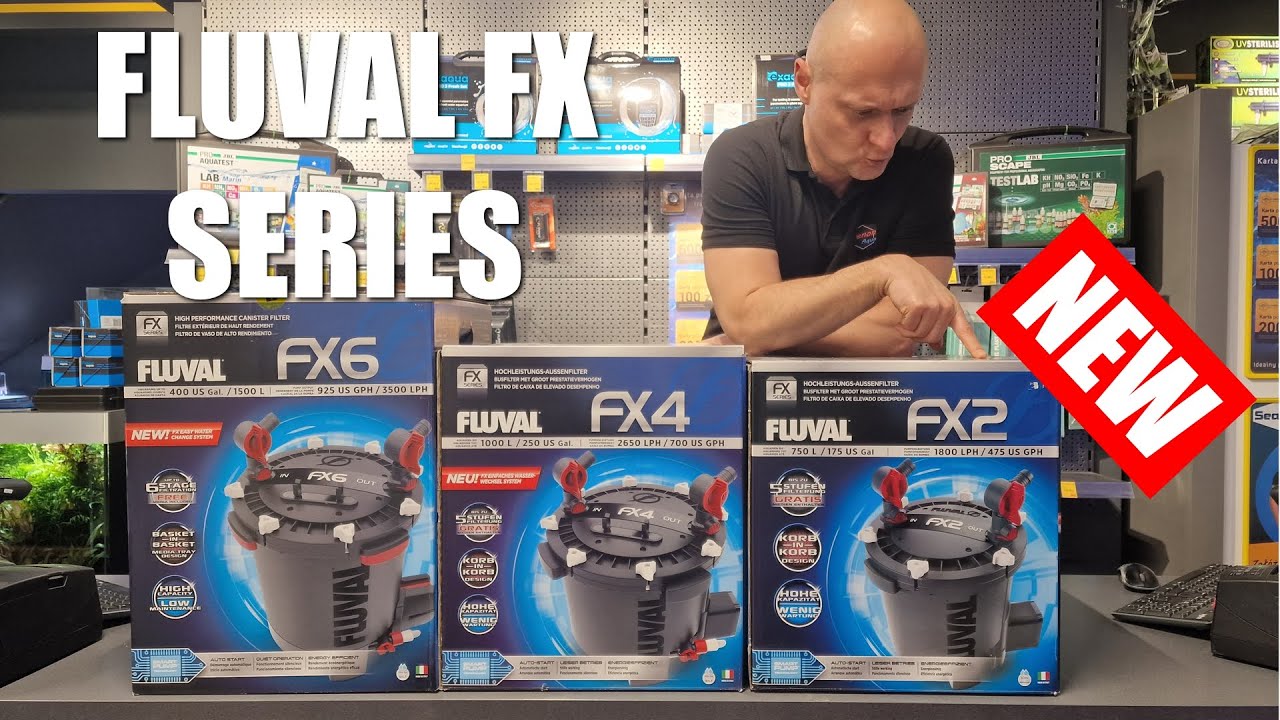 Fluval FX 2, 4, 6 Unboxing & Test - YouTube