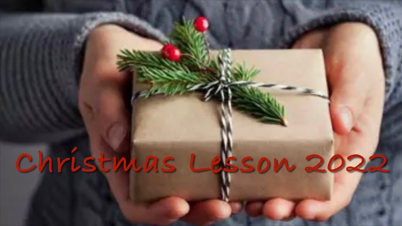 2022 Christmas Day Lesson (Luke 2:1-15) - YouTube