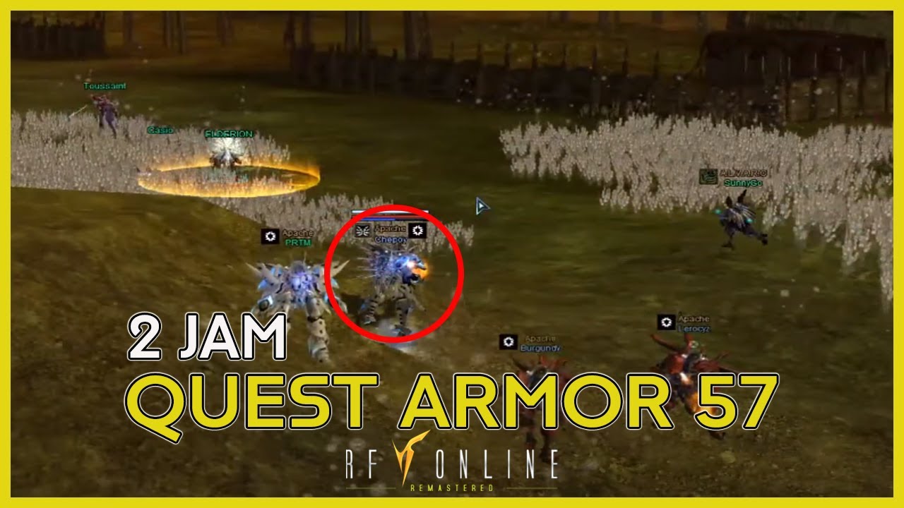 QUEST ARMOR PUTIH LEVEL 57 ! | SERVER ALPHA - RF ONLINE REMASTERED ...