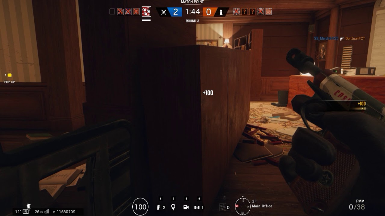 Tom Clancy's Rainbow Six Siege Elite Shield Fuze 4k clutch - YouTube