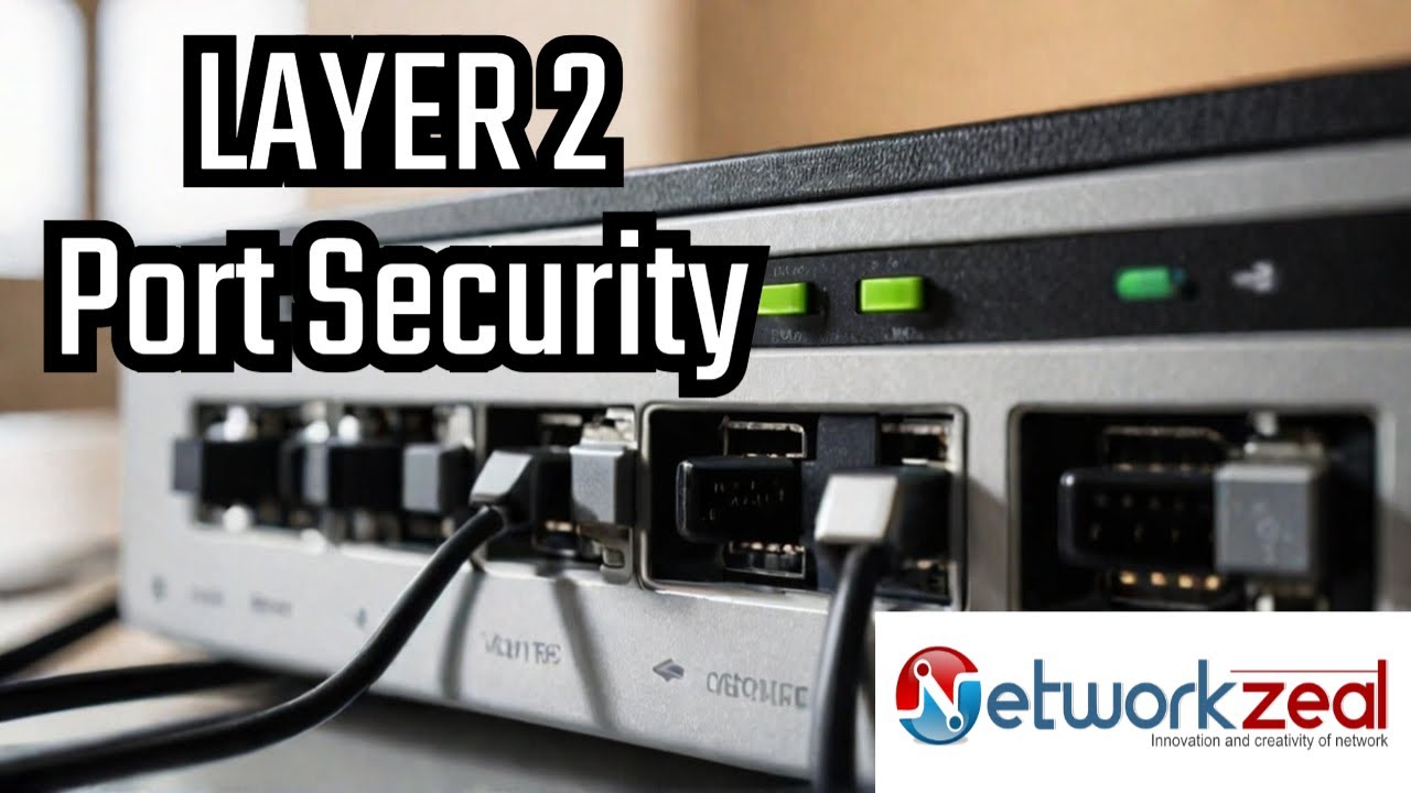 Configure layer 2 security | Port Security | Violations | CCNA - YouTube