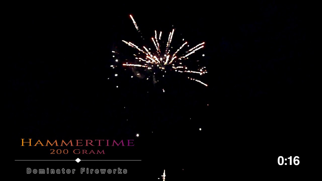 Hammertime by Dominator Fireworks Most Wanted Fireworks - YouTube