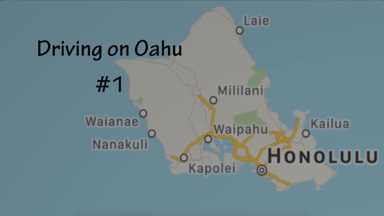 Driving on Oahu #1 - YouTube