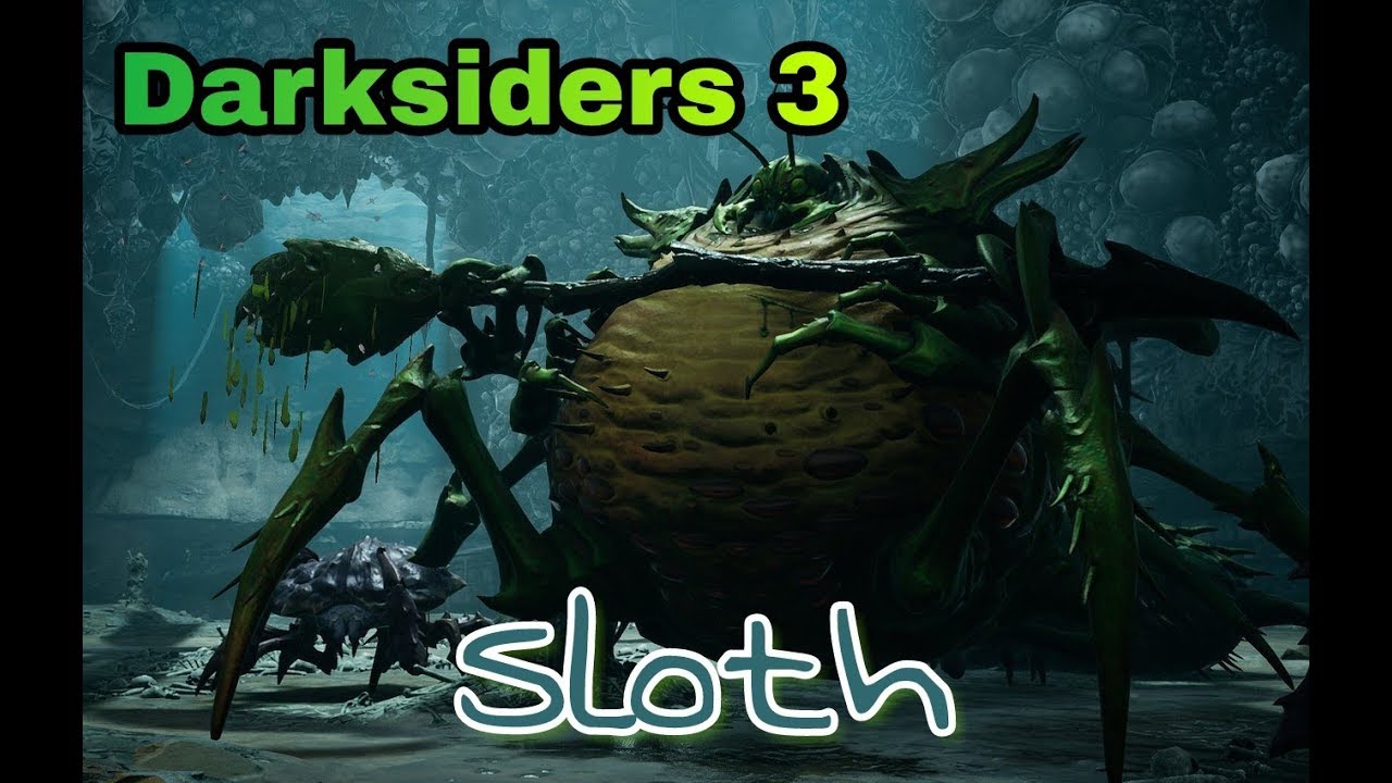 Darksiders 3 - Sloth boss fight (Apocalyptic). Level 24 - YouTube