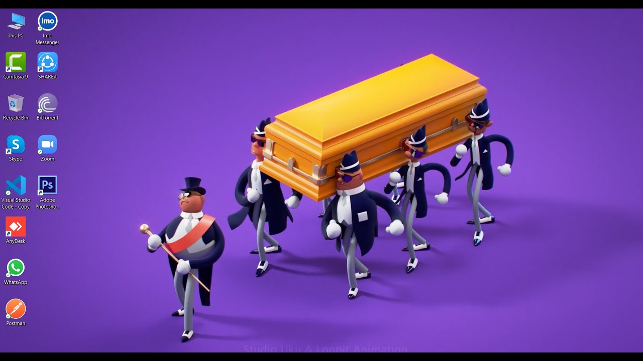 Coffin Dance || How To Set Live Wallpaper on Laptop or Desktop windows ...