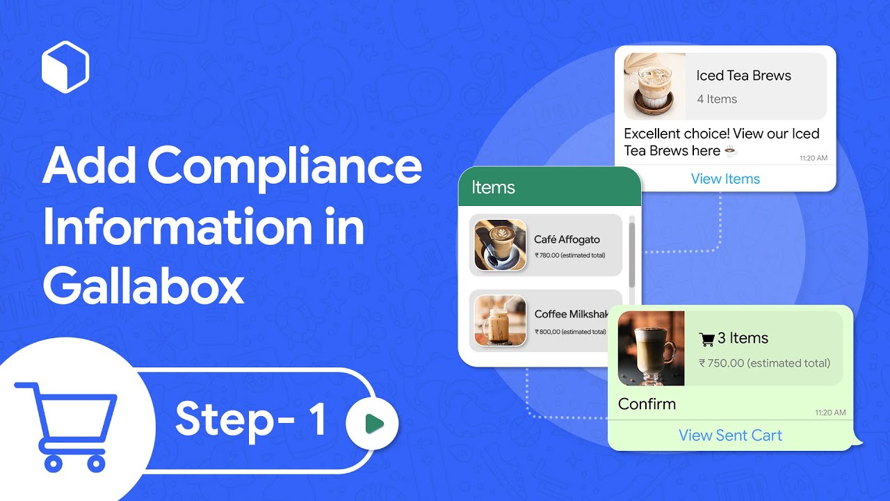 Step 1: Add Compliance Information in Gallabox (WhatsApp Catalogue ...