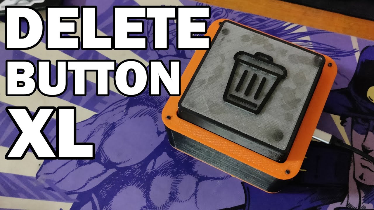 Super Massive Delete Button Project - YouTube