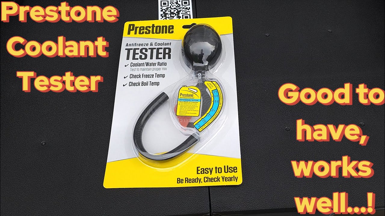 Prestone AF-1420 Antifreeze/Coolant Tester - YouTube