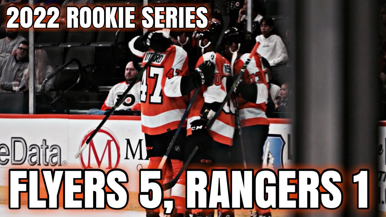 Maher's Thoughts: Rookie Series Game 2 - Flyers 5, Rangers 1 - YouTube