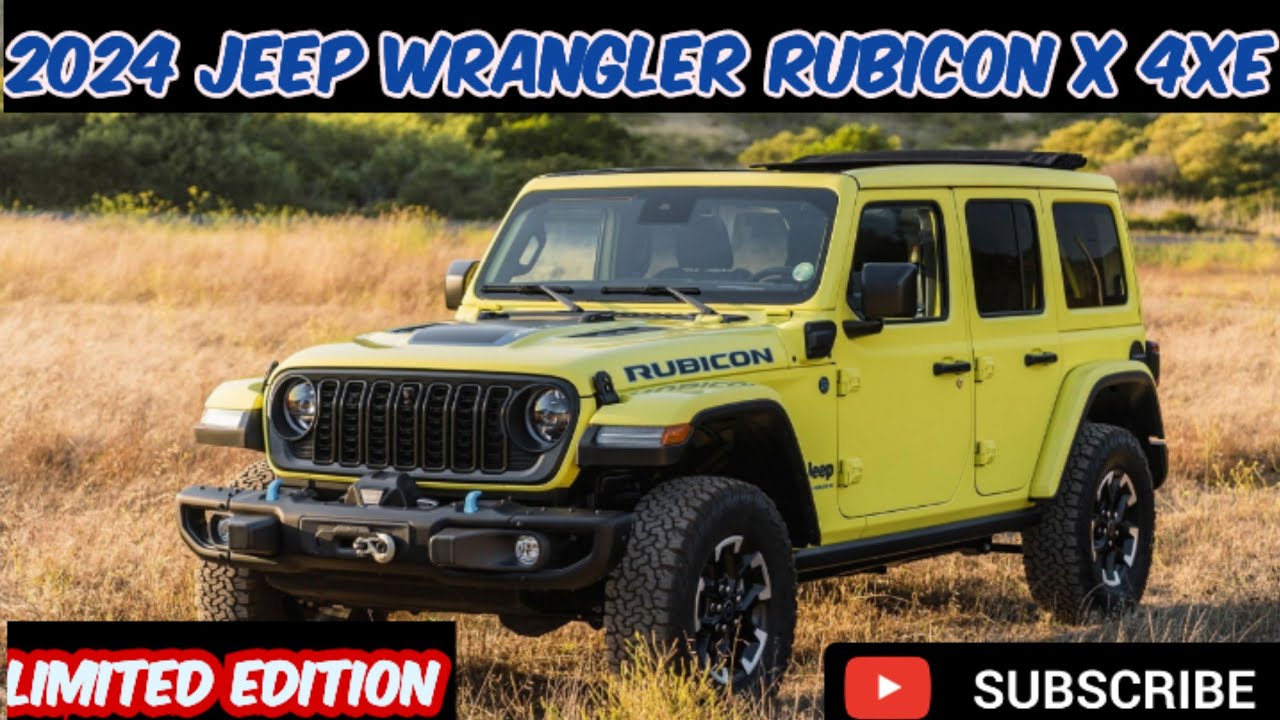 2024 Jeep Wrangler Rubicon X 4xe – Ultimate Off-Road Hybrid SUV Review ...
