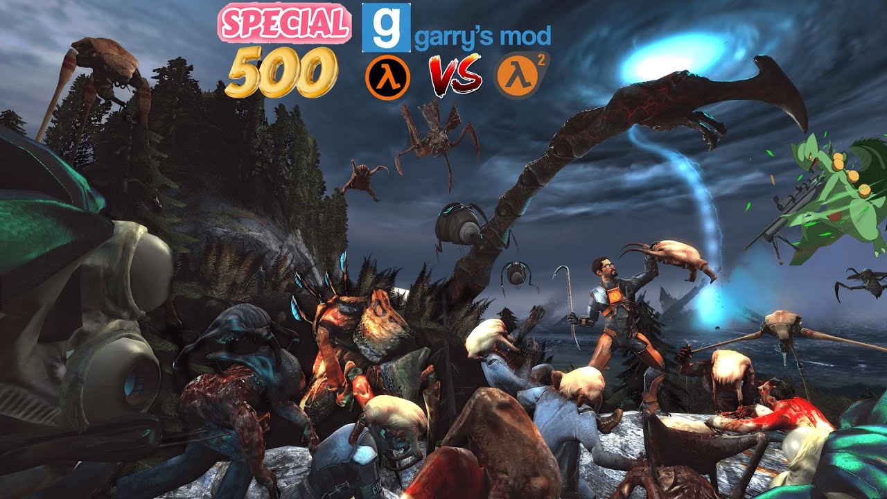 Garrys Mod: Modo caos!! Half-Life 1 VS Half-Life 2!! | 🔴 DIRECTO ...