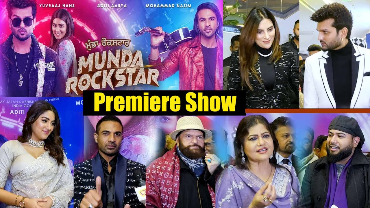 Munda Rockstar Full Movie Premiere Show - Yuvraaj Hans | Mansi Sharma ...