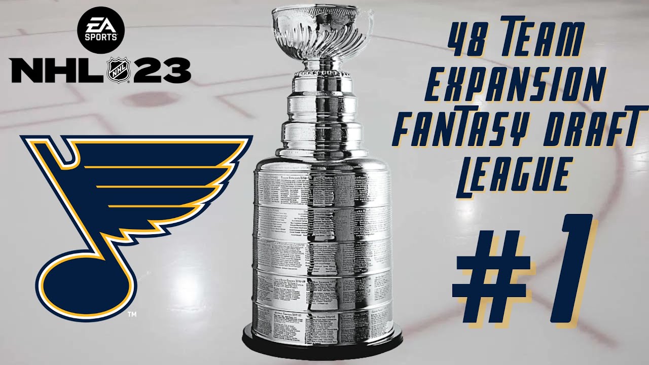 NHL 23 - 48 Team Expansion Fantasy Draft League #1 - YouTube