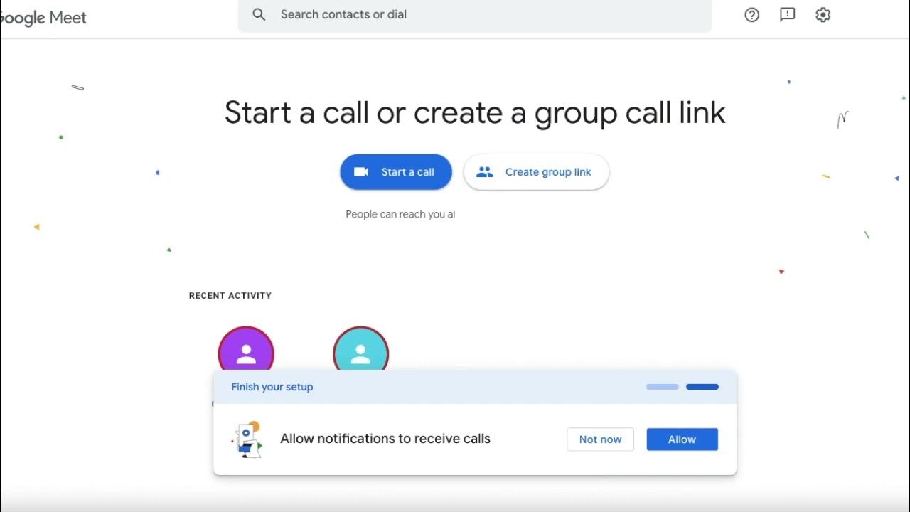 How to download Google Meet calling history? - YouTube