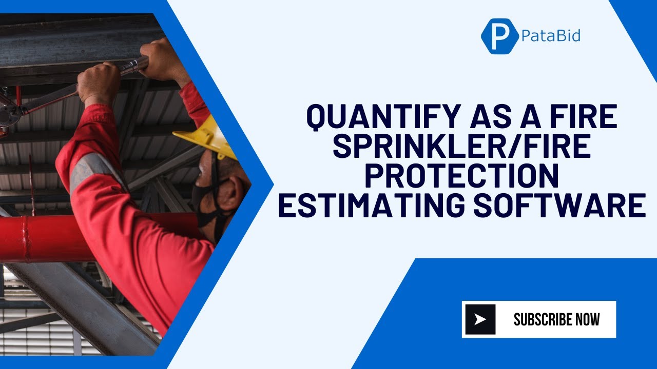 Quantify as a Fire Sprinkler/Fire Protection Estimating Software - YouTube