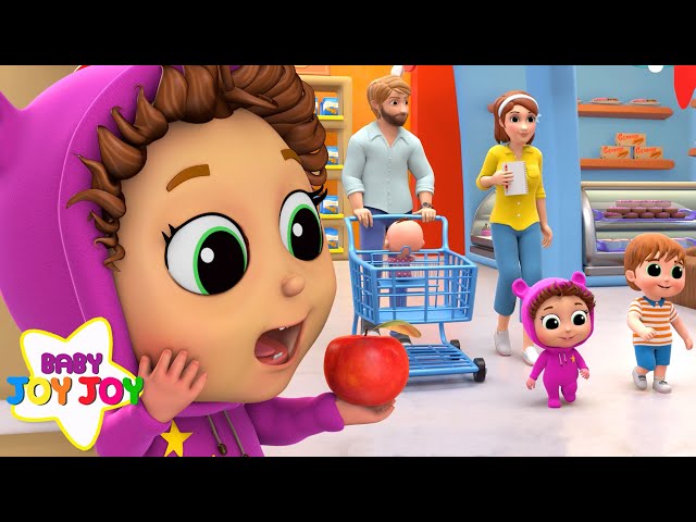 Joy Joy Family Going To The Store and MORE Nursery Rhymes | Compilation ...