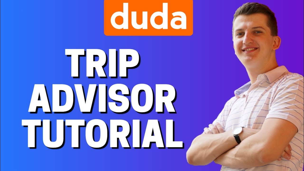 How To Add TripAdvisor Reviews In Duda Site Editor - YouTube