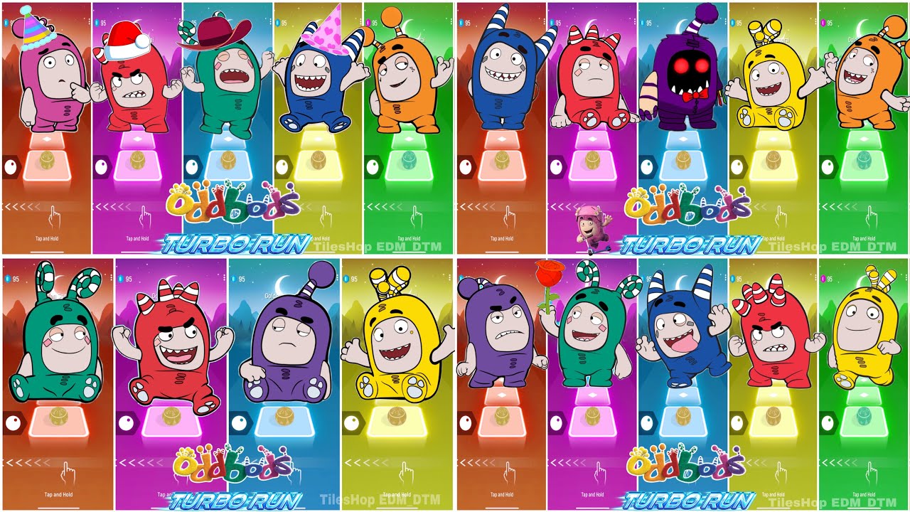 Oddbods Family 🎶 Newt 🎶 Zee 🎶 Bubbles 🎶 Slick 🎶 Fuse 🎶 Jeff 🎶 Pogo ️ ...