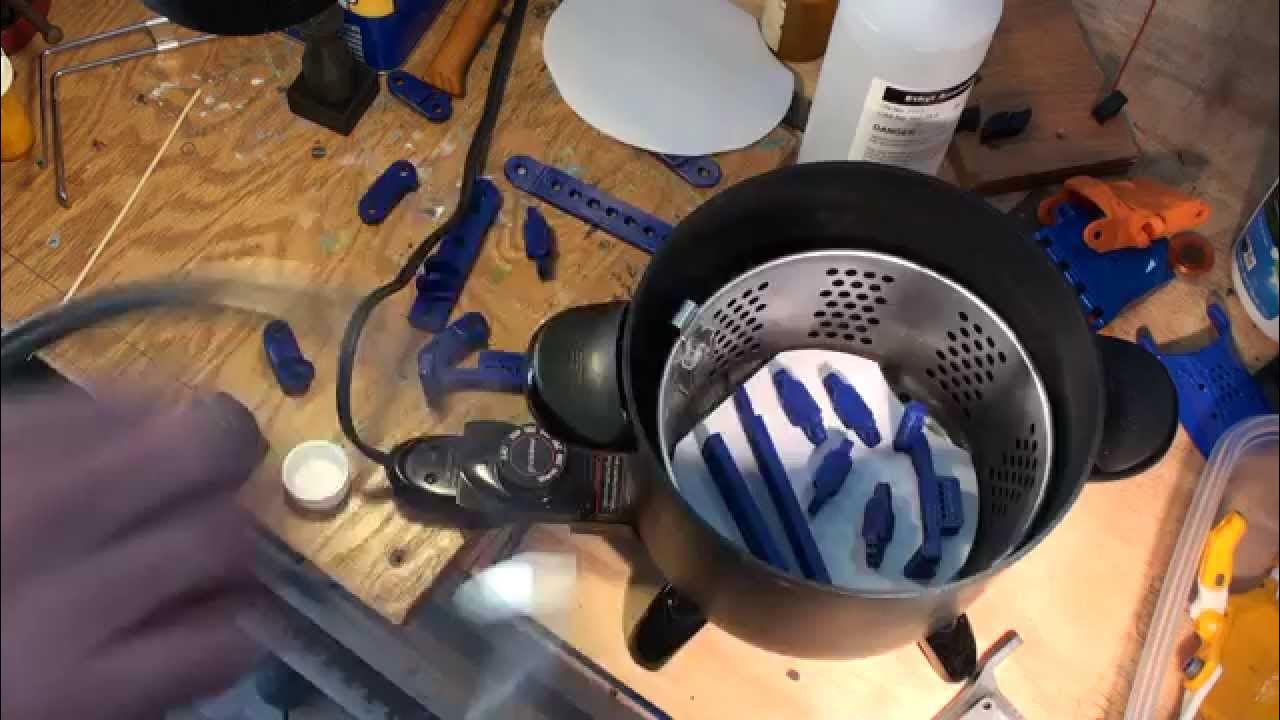 Vapor Smoothing of 3D Printed ABS and PLA with Acetone and Ethyl Acetate - YouTube