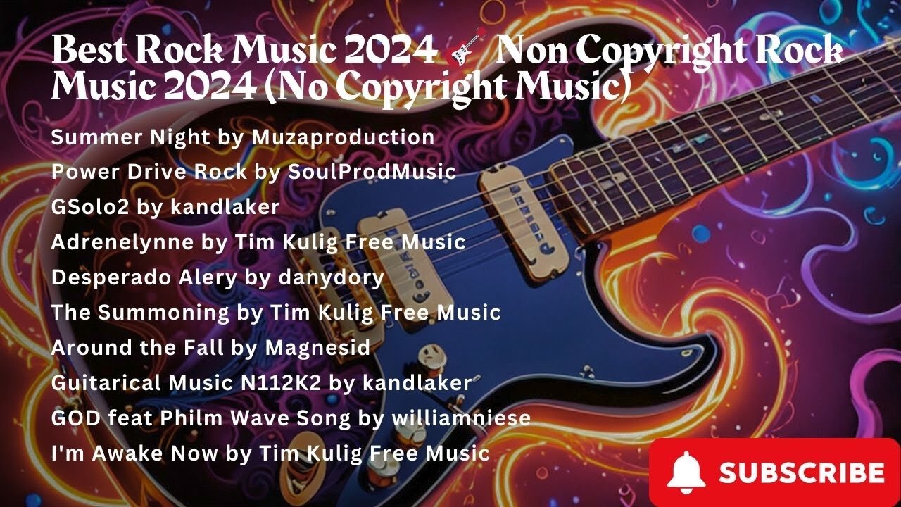 Best Rock Music 2024 🎸 Non Copyright Rock Music 2024 (No Copyright ...