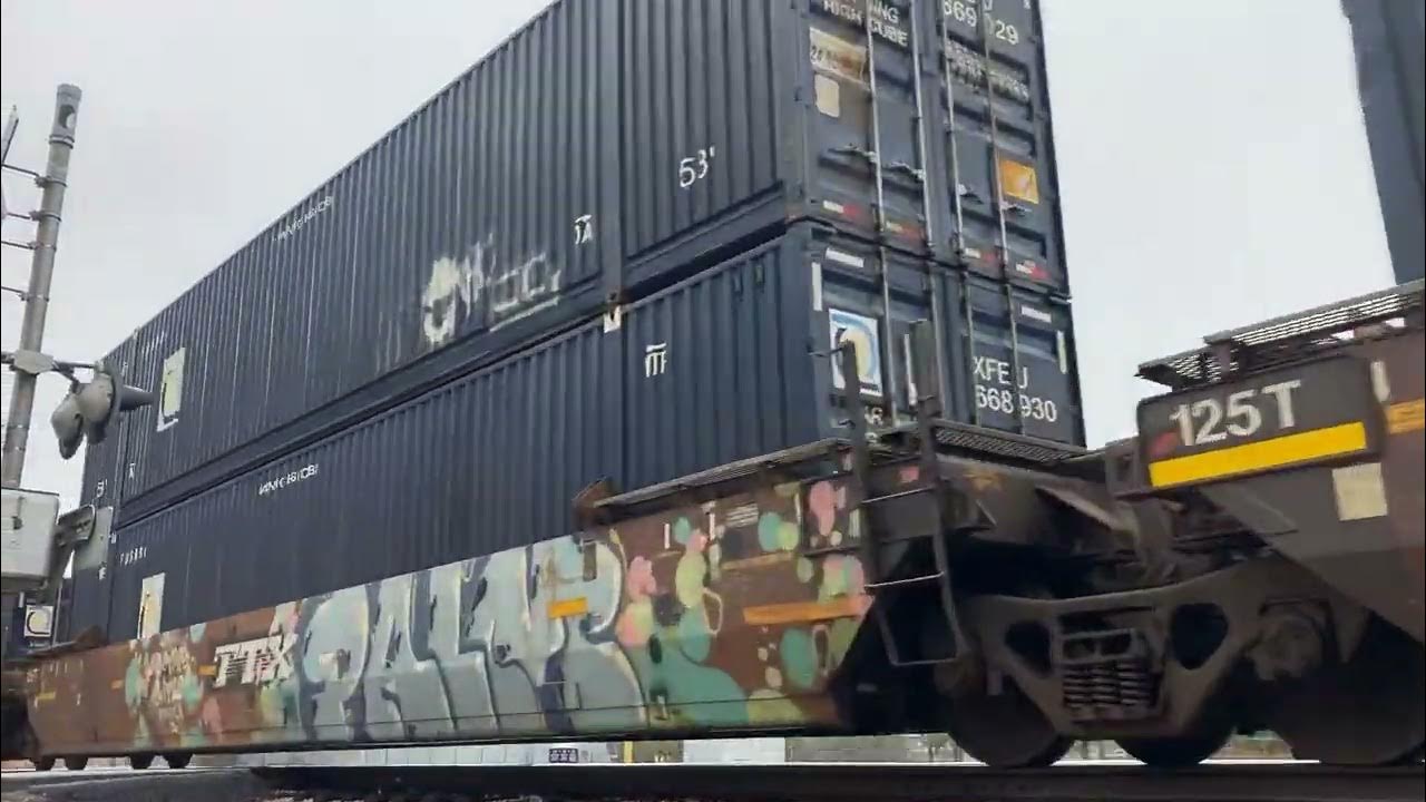 CSX Double Stack Train - YouTube