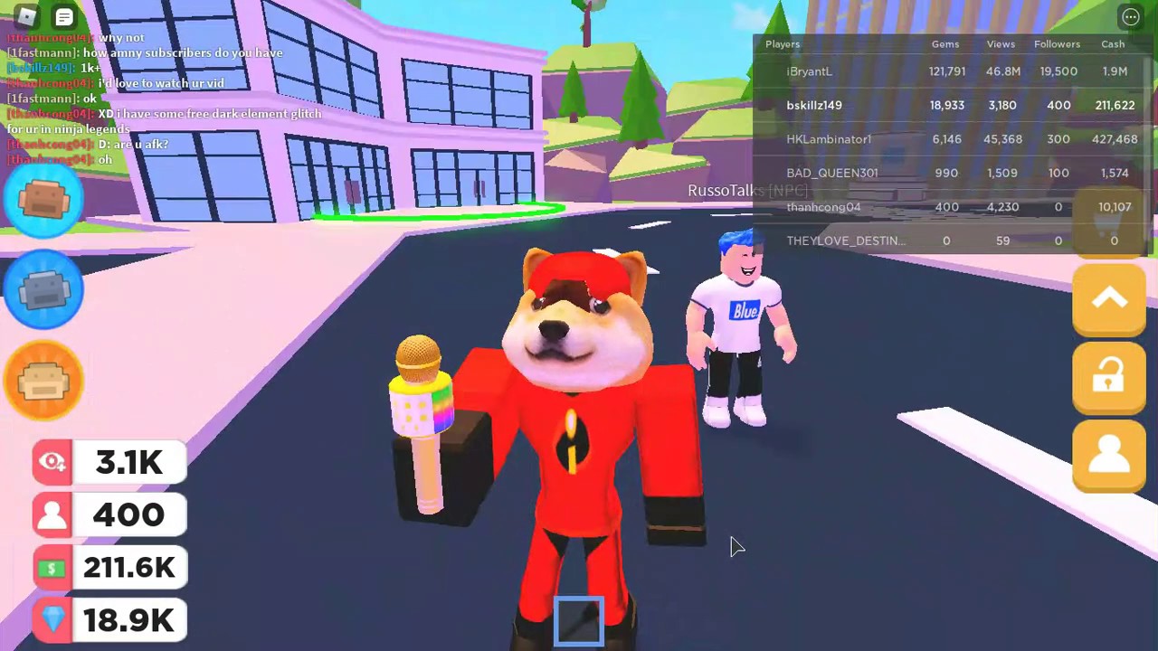 New Follower Simulator Update....I Unboxed RussoTalks! - YouTube
