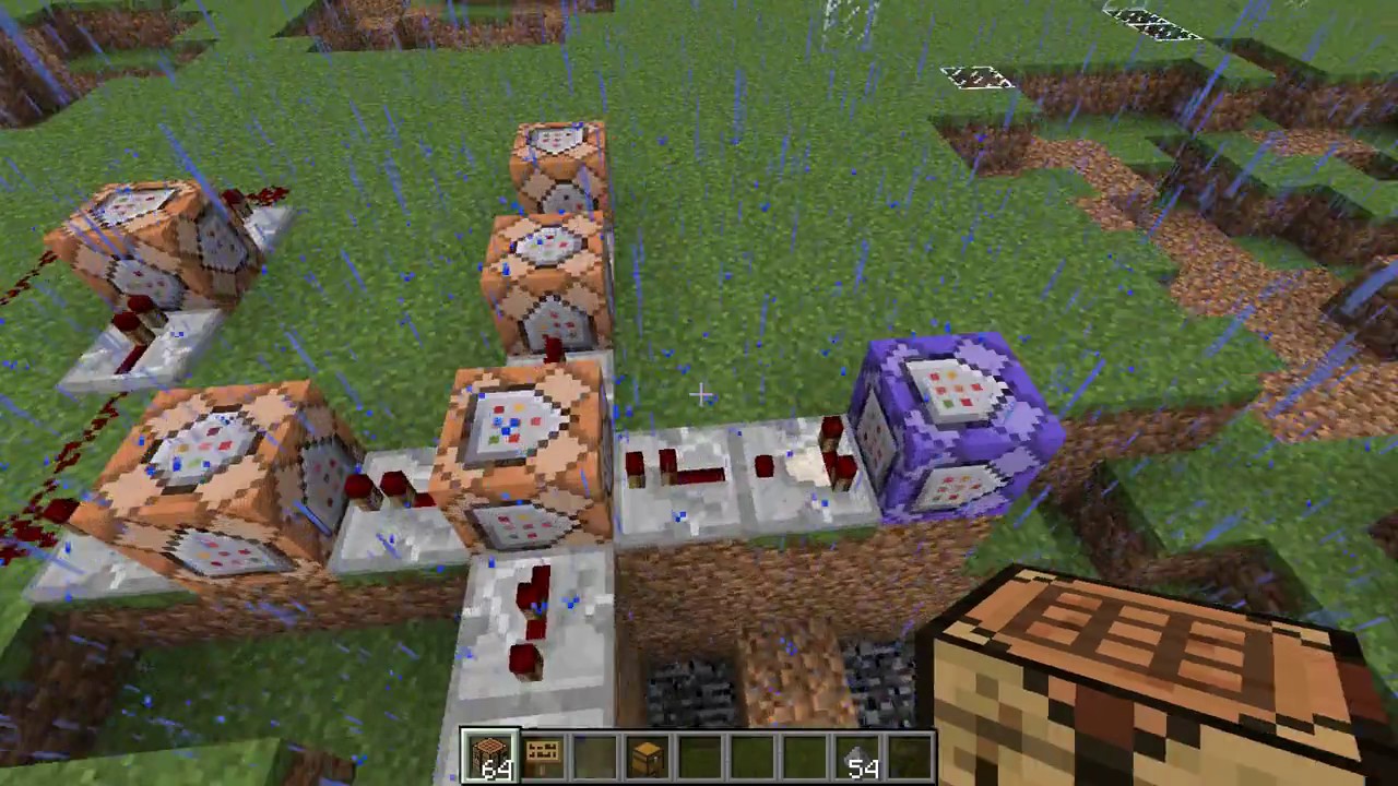 minecraft command ผลจากการ craft TNT - YouTube