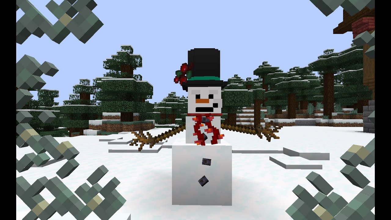 Armor Stand Delights The Snowman - YouTube