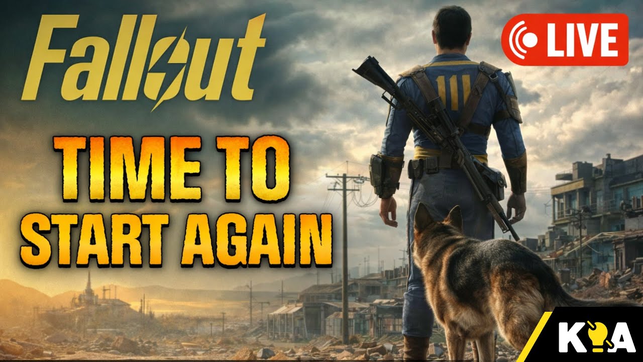 FALLOUT 4 - TIME TO START AGAIN - YouTube