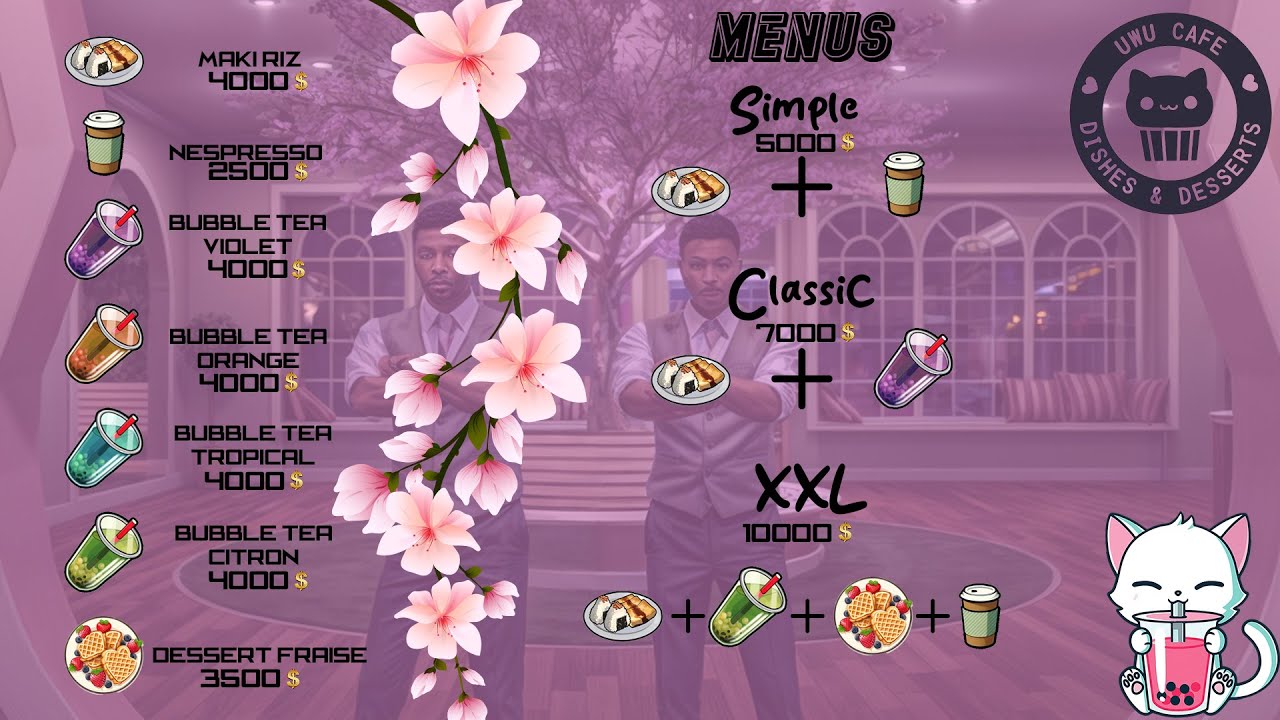 Carte UwU Café - YouTube