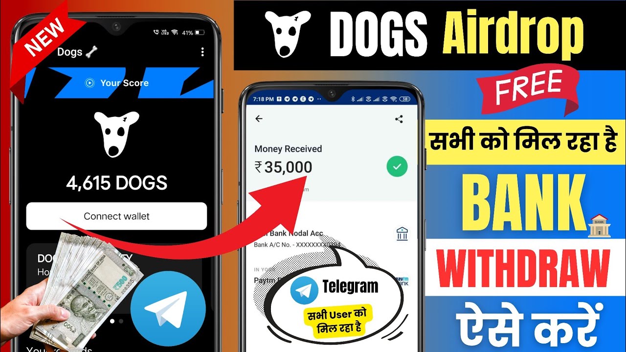 🎁 Claim Free 3573 DOGS Airdrop | telegram dogs coin withdrawal | Dogs ...