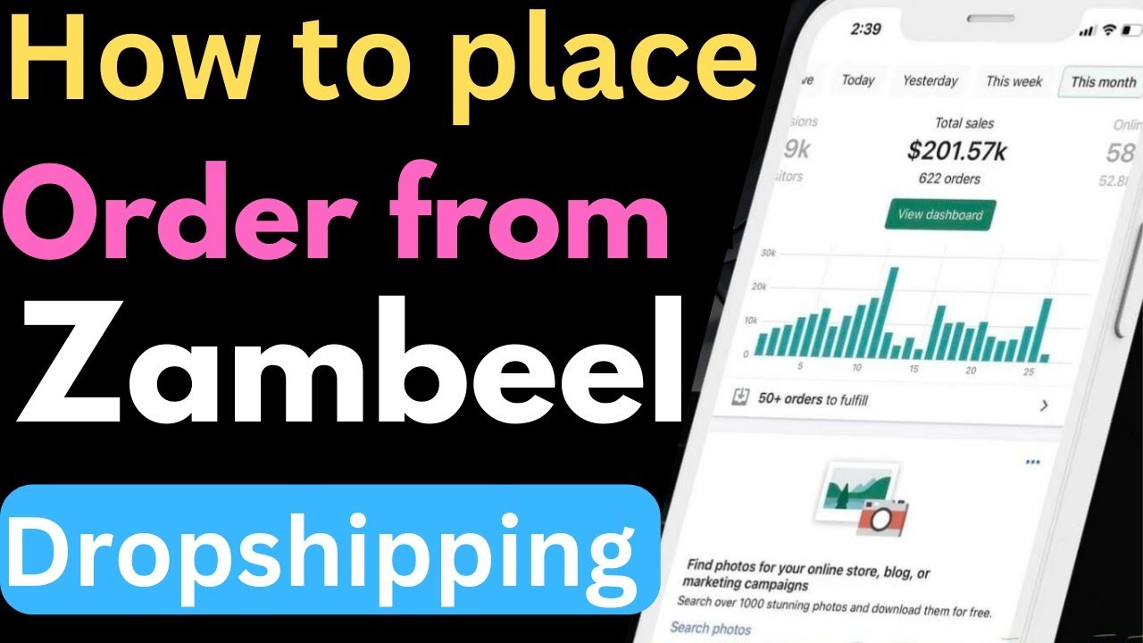 How to place order on Zambeel Dropshipping in 2024 | Order Fulfillment ...