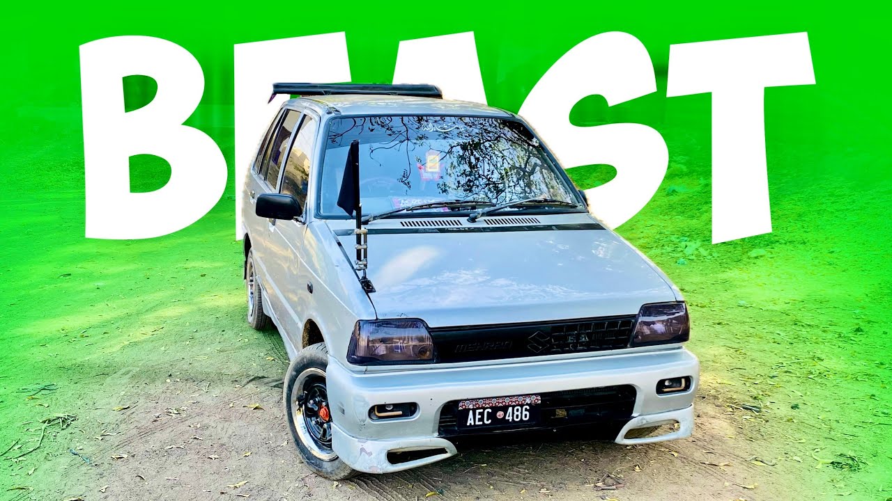 My Beast Modified Mehru🔥 | Modified Cars in Pakistan | Modified Mehran ...