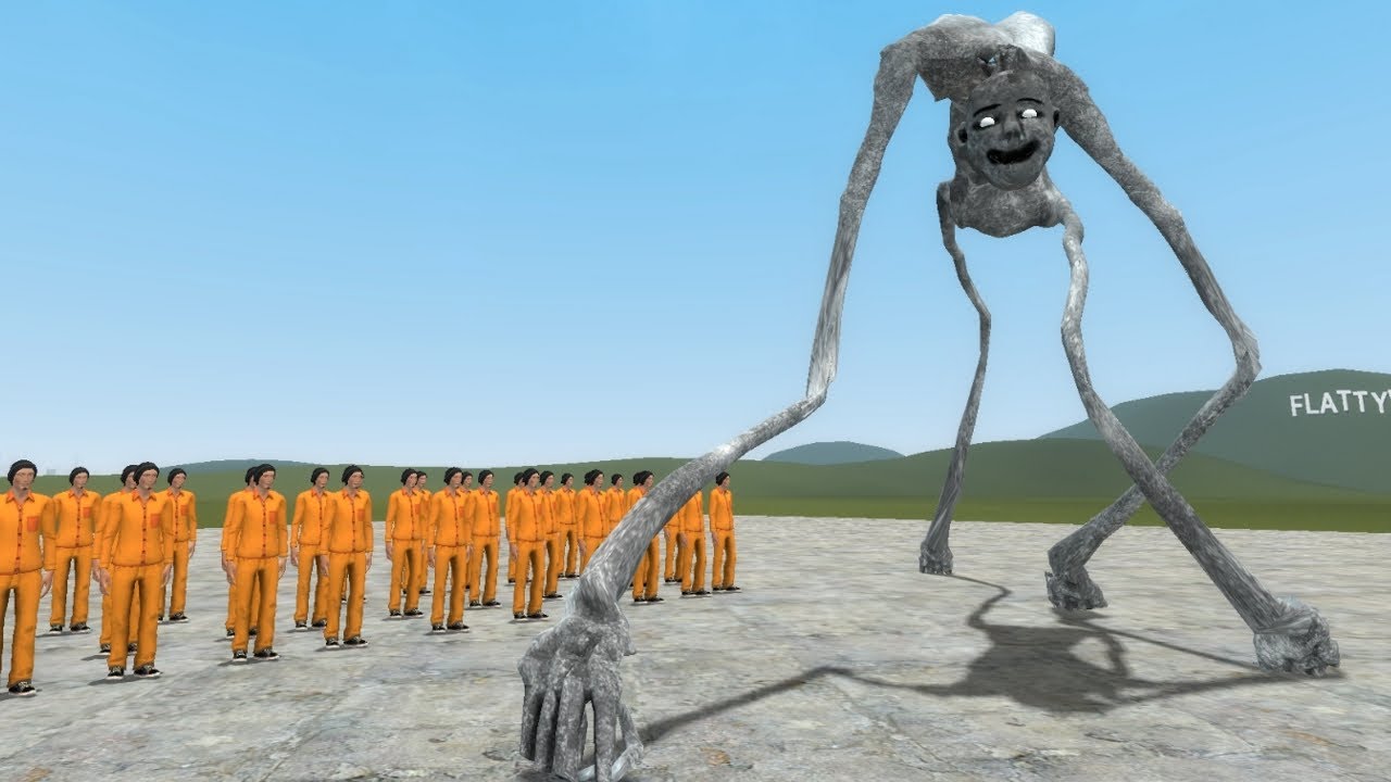 COUNTRY ROAD CREATURE from TREVOR HENDERSON vs HUMAN Mini Test in Garry ...