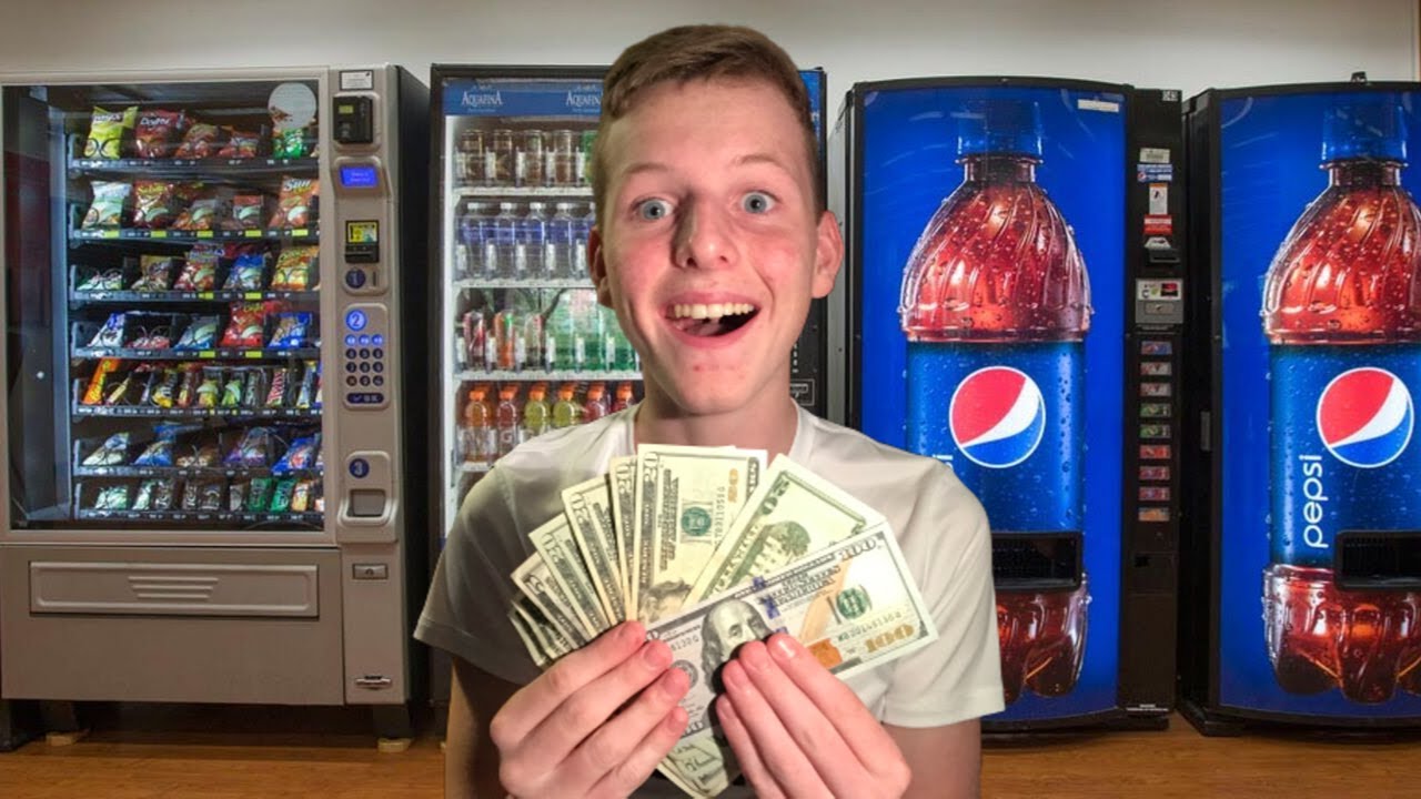 Making PROFIT Again With My Vending Machine Business! - YouTube