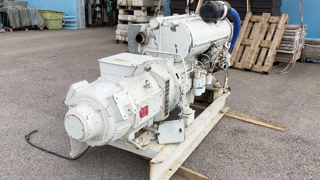 Köp Generator / Elverk Stamford 80kVA på Klaravik - YouTube