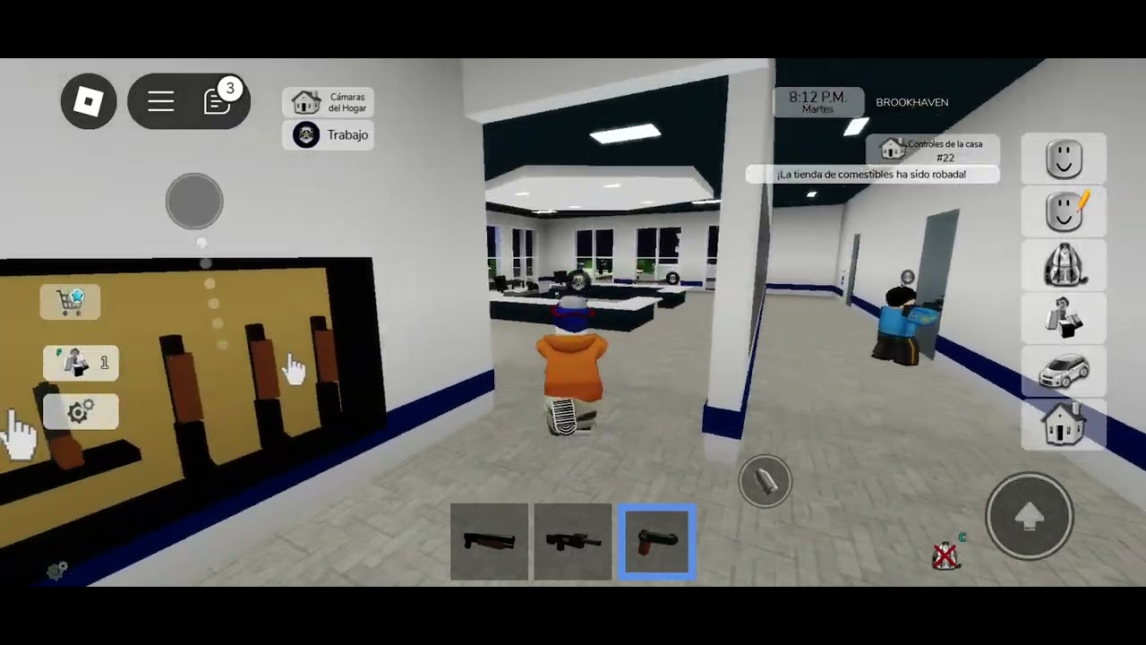 los malandros roban todo lo que ven roblox - YouTube