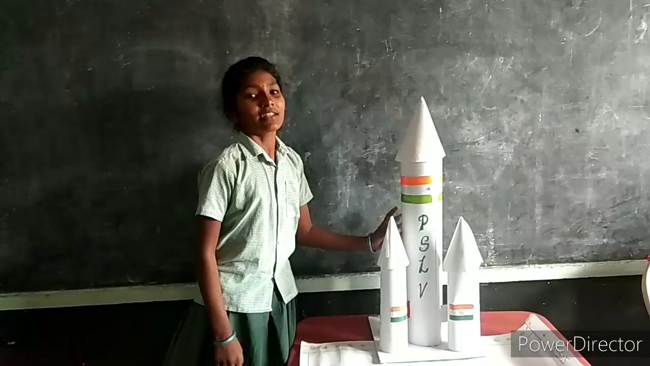 science exhibition, project models ,how to make and work rocket PSLV ...