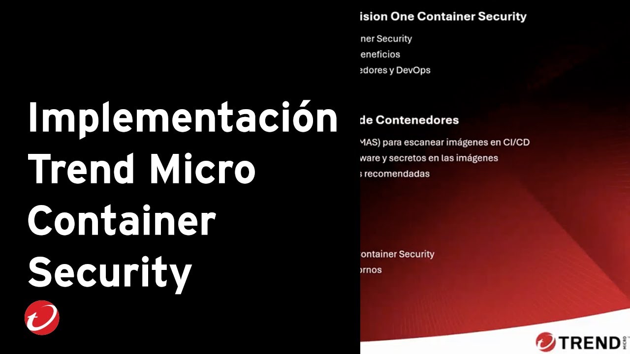 Implementación Trend Micro Container Security - YouTube