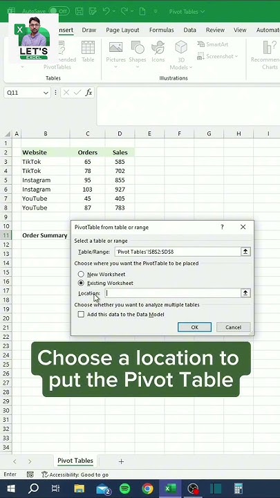 MS Excel Shortcuts | Pivot Table - YouTube