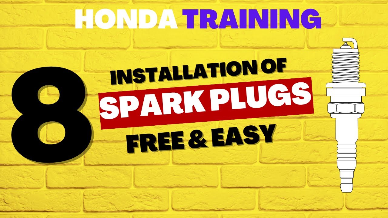 Spark Plugs Installation | Honda Training Module | Pakistan - YouTube