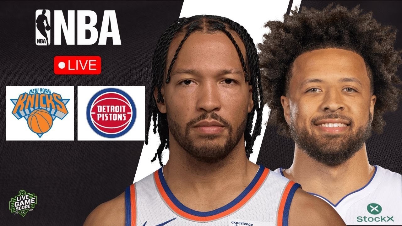 🔴 LIVE: NEW YORK KNICKS vs DETROIT PISTONS | NBA | PLAY BY PLAY ...