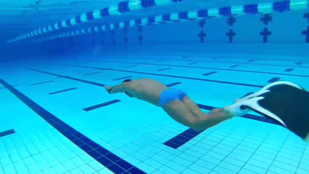 Finswimming, Nado con Aletas - YouTube